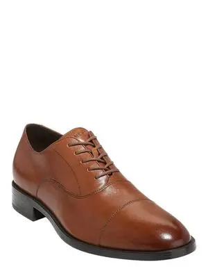 Cole Haan Hawthorne Cap Toe Oxford - British Tan