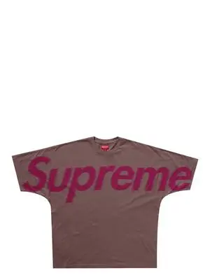 Supreme Intarsia Short Sleeve Top - Brown