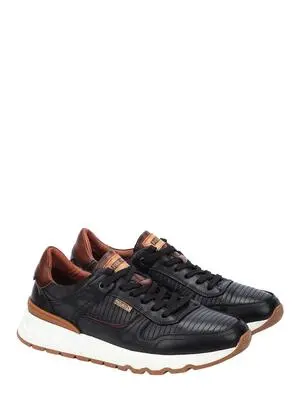 Pikolinos Aranda Leather Sneakers - Black