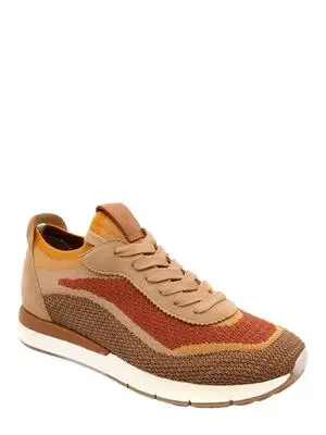 Gentle Souls By Kenneth Cole Juno Knit Sneakers - Brown Multi Knit