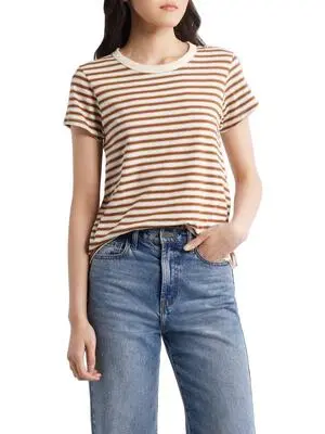 Rag & Bone Slub Stripe T-shirt - Wrbrm