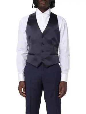 Emporio Armani Classic Suit Vest - Blue