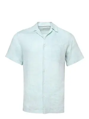 Loro Piana Tindaro Semi-sheer Shirt - Blue