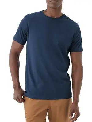 PACT Organic Cotton Softspun Crew Neck Tee - French Navy