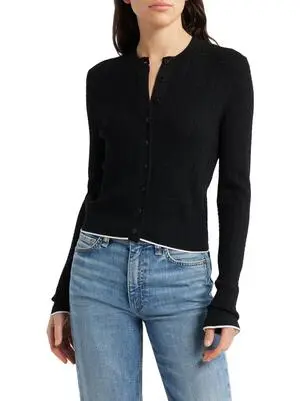 MADEWELL Madewell Signature Open Knit Cardigan