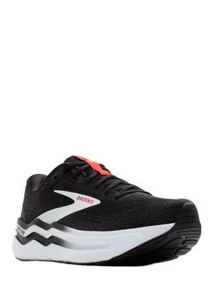 Brooks Brooks Ghost Max 2 Running Shoe Black/ White/ Fiery Red
