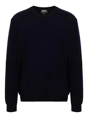 A.p.c. Pull Matt Logo - Blue