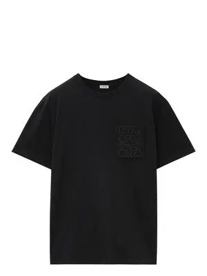 Loewe Pocket Anagram T-shirt - Black