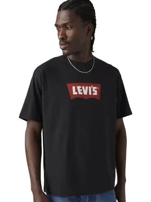 LEVI'S Vintage Batwing Graphic T-shirt Vintage Chili Oil