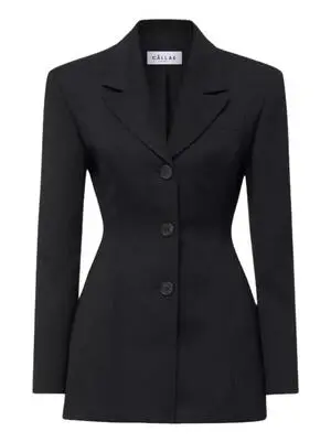 CALLAS MILANO Riva Hourglass Shaped Jacket - Black
