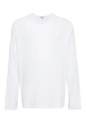JAMES PERSE Clear Long-sleeve T-shirt White