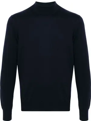 FILERIA Virgin Wool Sweater - Blue