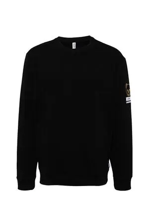 Moschino Crew Neck Long Sleeve Sweatshirt - Black