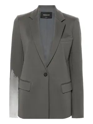 Fabiana Filippi Single-breasted Blazer - Grey