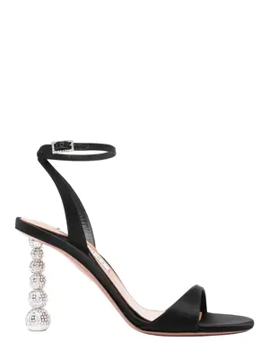 AQUAZZURA Yes Baby 95mm Sandals - Black