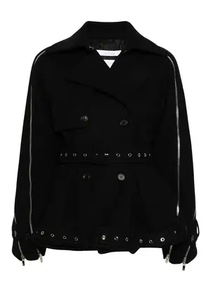 Rokh Multi-zipped Jacket - Black