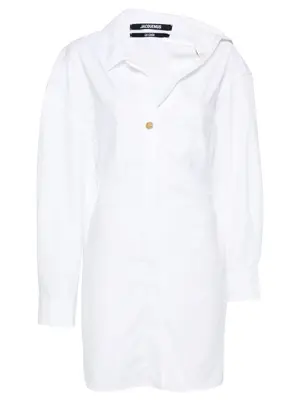 Jacquemus La Mini Robe Mini Dress - White