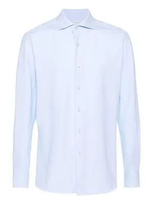 GLANSHIRT Technical Fabric Shirt - Blue