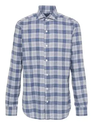 BARBA NAPOLI Checked Shirt