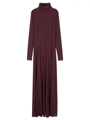 Remain Birger Christensen Maxi Mesh Dress - Purple