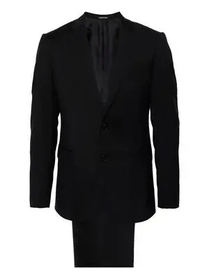 Emporio Armani Virgin-wool Suit - Blue