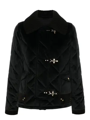 FAY 3 Ganci Quilted Jacket - Black