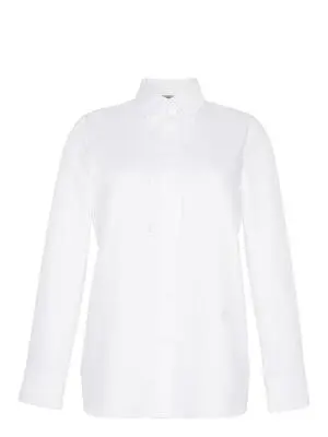 ADAM LIPPES Adam Lippes Thin Bow Cotton Shirt