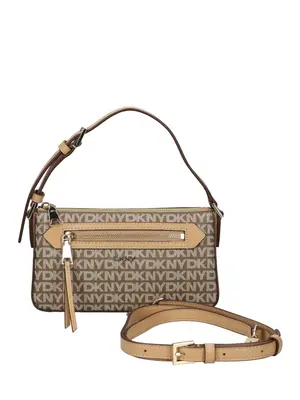 Dkny Bryant Ave Cross Body Bag - Brown