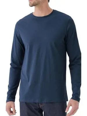 PACT Organic Softspun Long Sleeve Tee French Navy