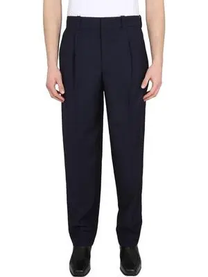 Acne Studios Wool Mohair Pants - Blue