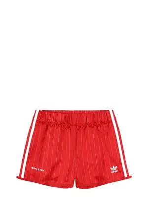 Adidas X Sporty & Rich Track Short - Sports Red/white