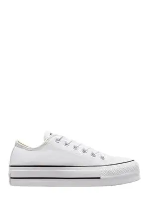 CONVERSE Chuck Taylor All Star Lift Platform Low Top Sneakers - White/black