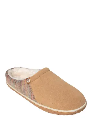 Minnetonka Minnetonka Tahoe Faux Fur Lined Slipper Cinnamon Multi