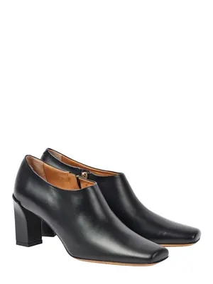 TOD'S Leather Ankle Boots - Black