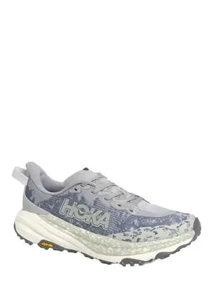 HOKA Speedgoat 6 Trail Running Shoe Stellar Grey / Alabaster