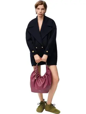 Loewe LOEWE Wool Peacoat Midnight Blue
