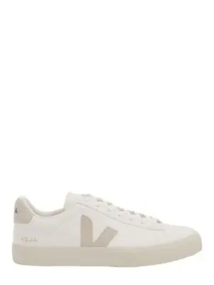 VEJA Leather And Suede Trainers - White/natural