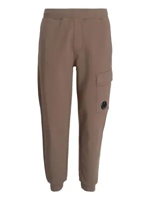 C.P. COMPANY Diagonal Cargo Track Pants - Brown