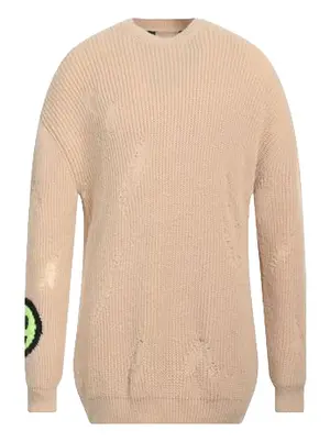 BARROW Crewneck Lightweight Knit Sweater - Beige