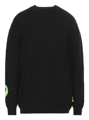 BARROW BARROW Crewneck Lightweight Knit Sweater Black