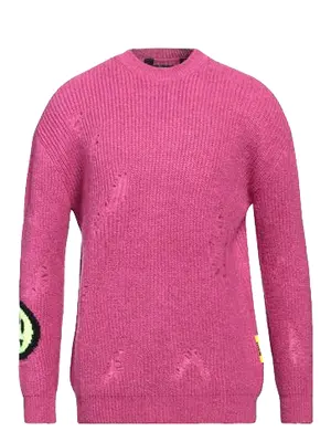 BARROW BARROW Crewneck Lightweight Knit Sweater Pink