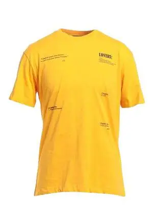 LIU •JO MAN T-shirt Marigold Size Cotton, Elastane - Yellow