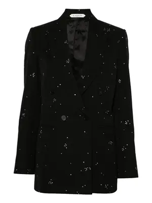 LANVIN Lanvin Crystal-Embellished Double-Breasted Blazer
