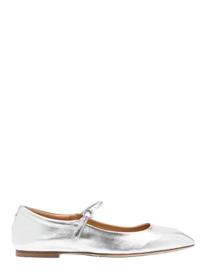 AeydĒ Uma Ballet Flats - Silver