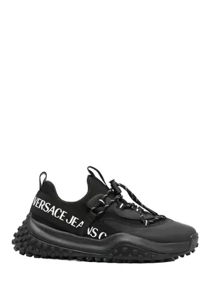 VERSACE Versace Jeans Couture Logo-Embossed Sneakers