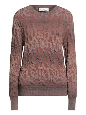 VIVIENNE WESTWOOD Knitted Sweater - Brown