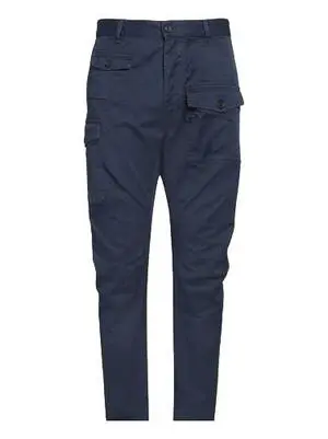 Dsquared2 Cotton-elastane Blend Cargo Pants - Blue