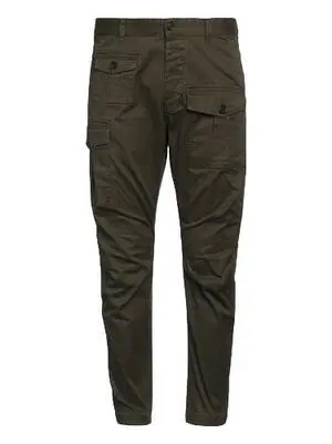 Dsquared2 Cotton-elastane Blend Cargo Pants - Green