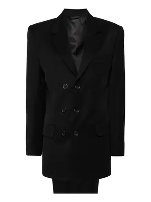 BETTTER Double-breasted Blazer - Black