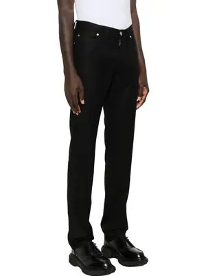 Brioni Flannel Trousers - Black